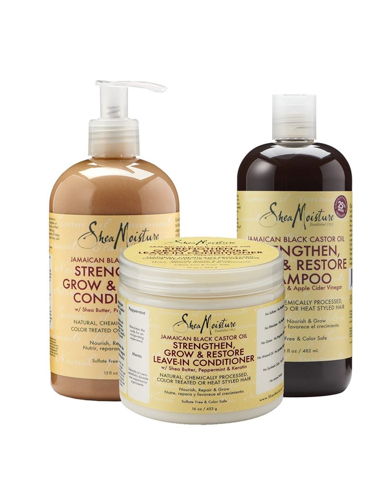 Shea Moisture Jamaican Black Castor Oil Strengthen & Restore Shampoo 384ml